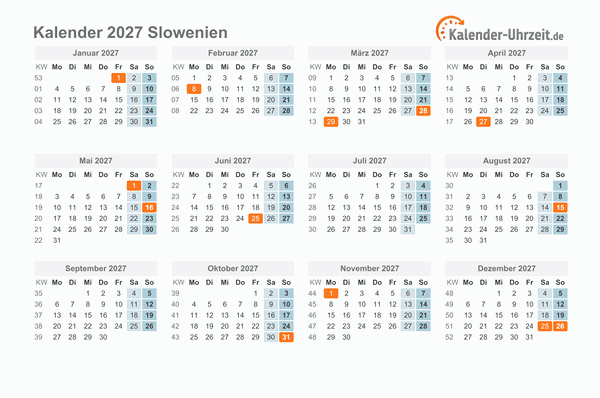 Verwunderlich Slowenien Feiertage 2023 Ebenbild